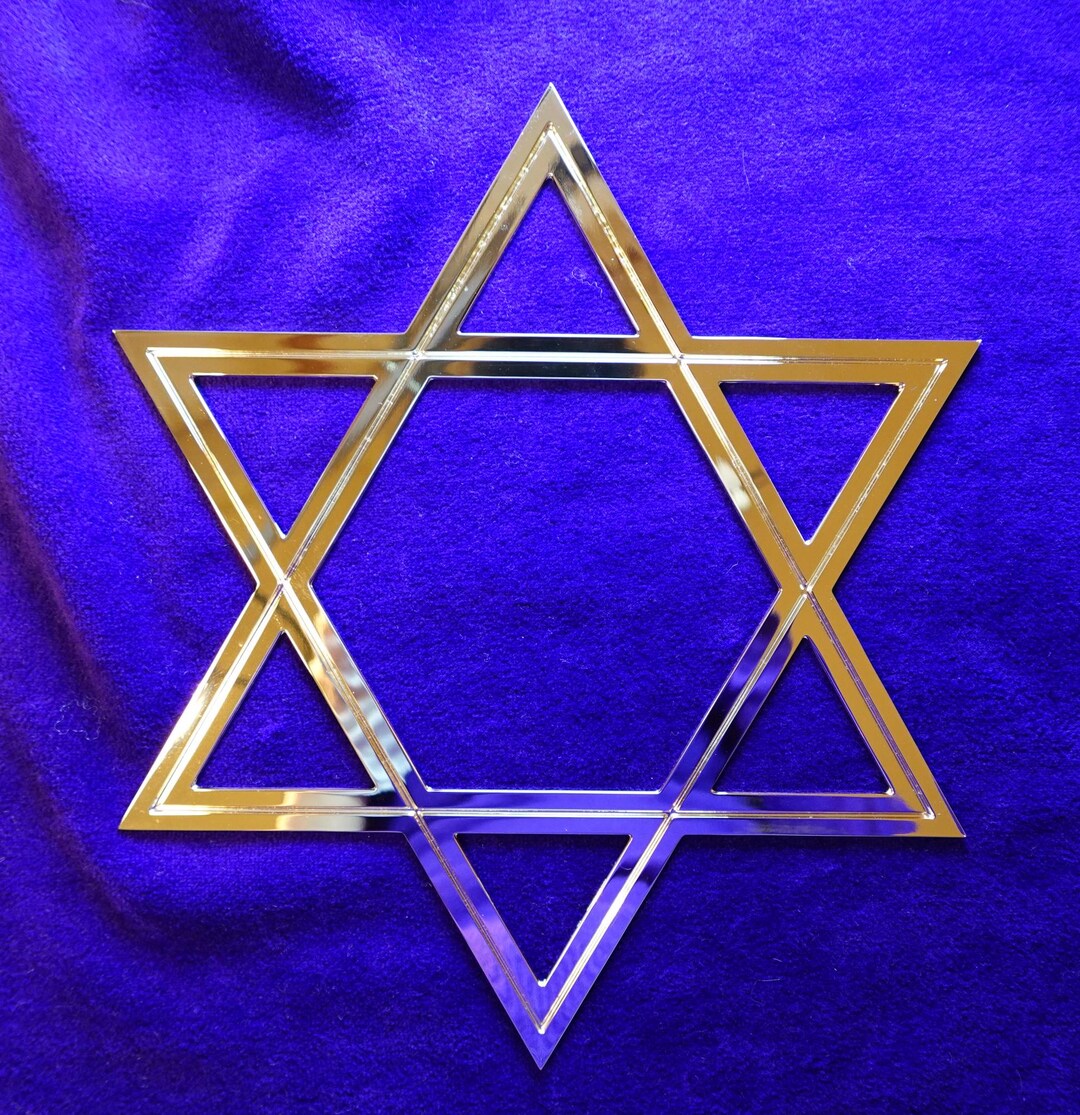 Star of David, Magen David, Star of David, Copper, Sacred Geometry ...