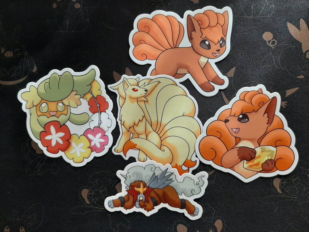 Pokémon Sleep Inspired Stickers - Etsy