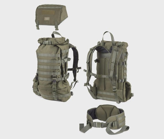 Finnish army border guard tactical patrol rucksack Sa… - Gem