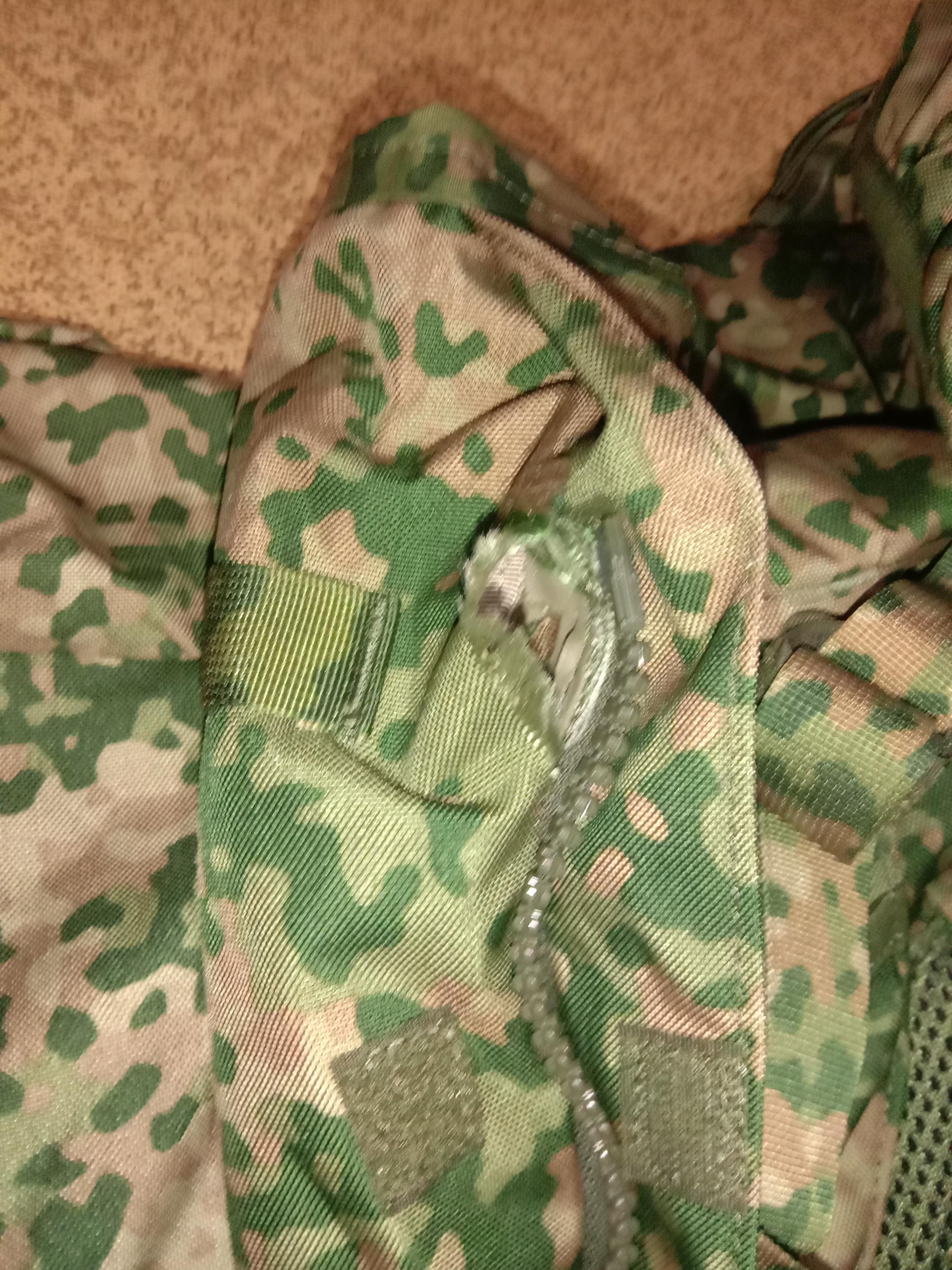 Original Dutch Army Military Backpack NFP Multitone Fractal Camouflage ...