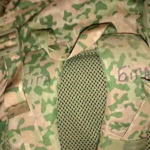 Original Dutch Army Military Backpack NFP Multitone Fractal Camouflage ...