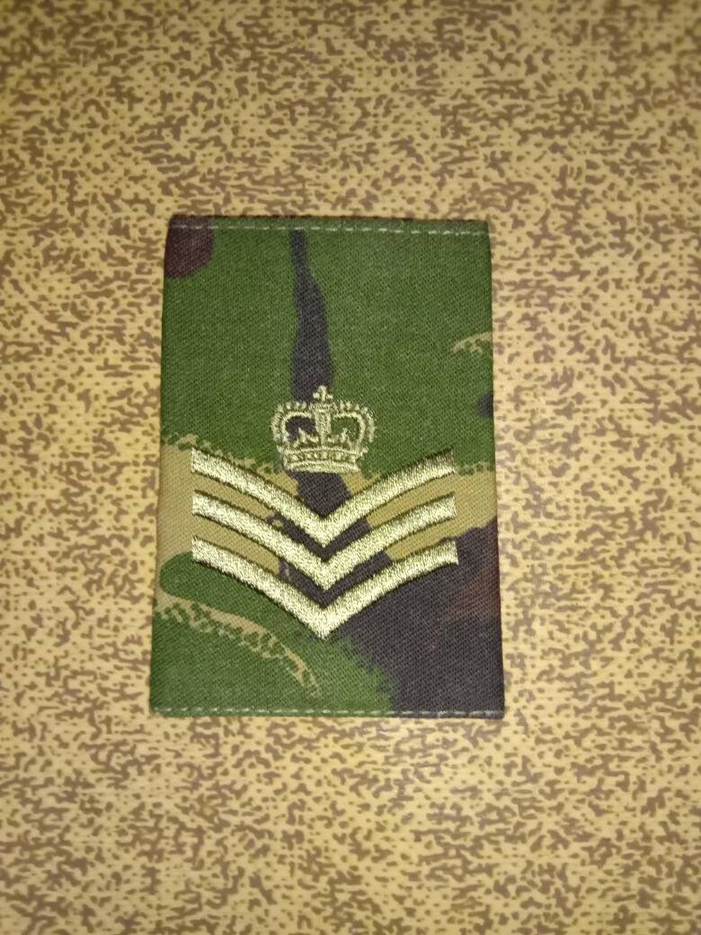British Army Military Surplus Set of 4 Rank Slides Epaulettes - Etsy