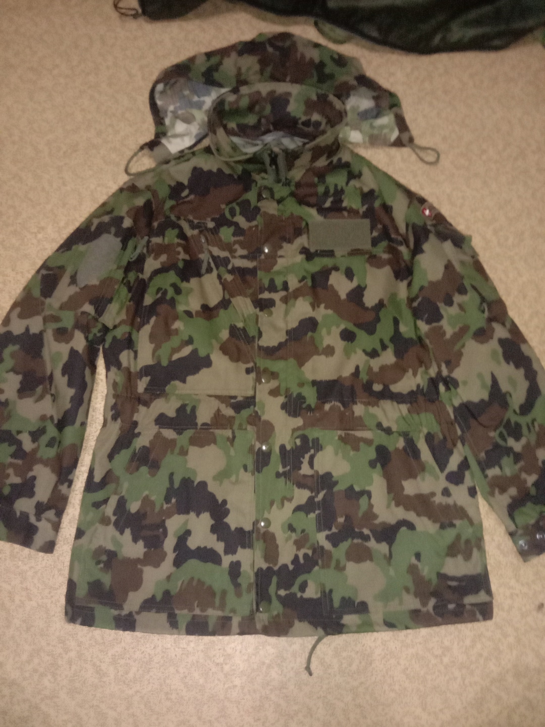 Authentic Military Surplus Swiss Army Cold Weather Combat Jacket TAZ 90 ...