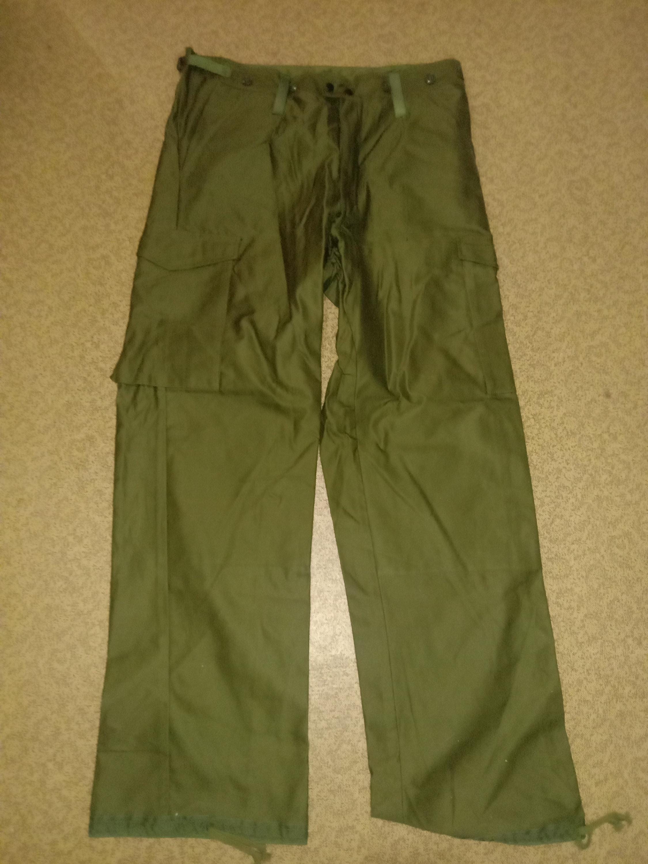 New, Old Stock Norwegian Army Military Surplus Combat Pants M75 Sz 54 ...