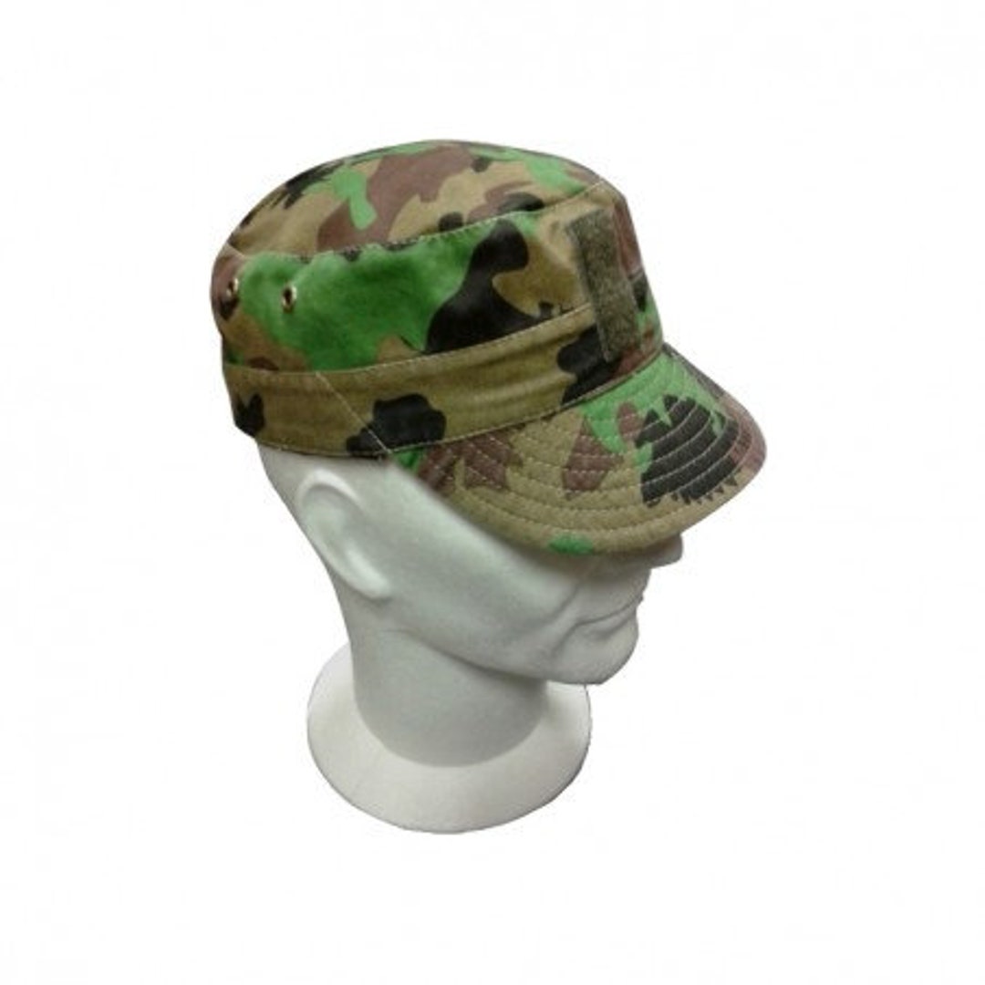 Original Swiss Army Surplus TAZ 90 Camouflage Military Combat Cap Like ...