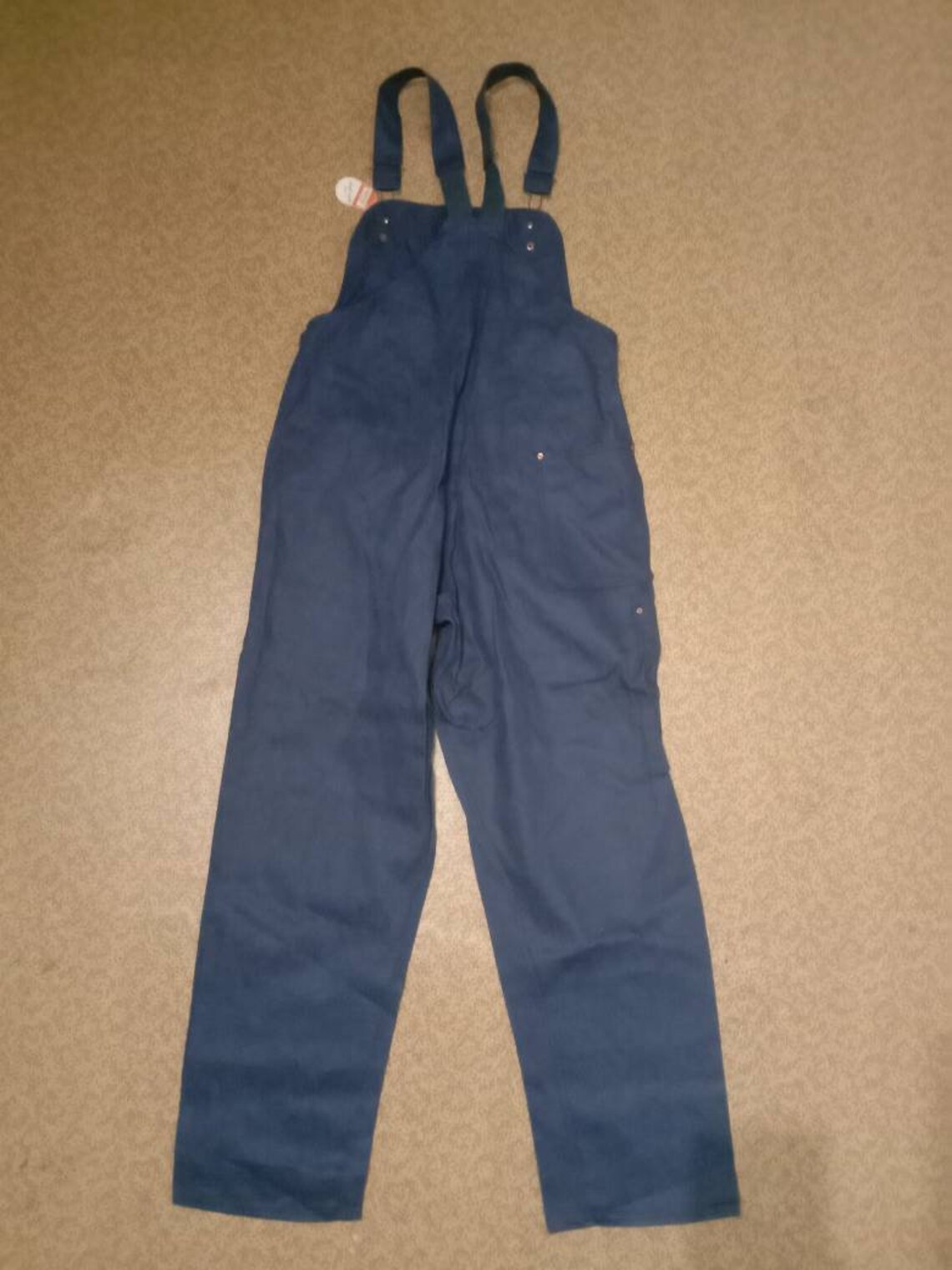 Vintage Sanfor Sanforised German Denim Work Bibs Overalls Laurel Donut ...