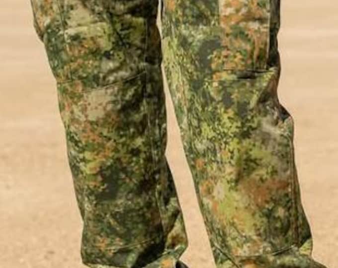 New Old Stock Dutch Army Issue BDU Combat Tactical Pants NFP Camo Sz S ...