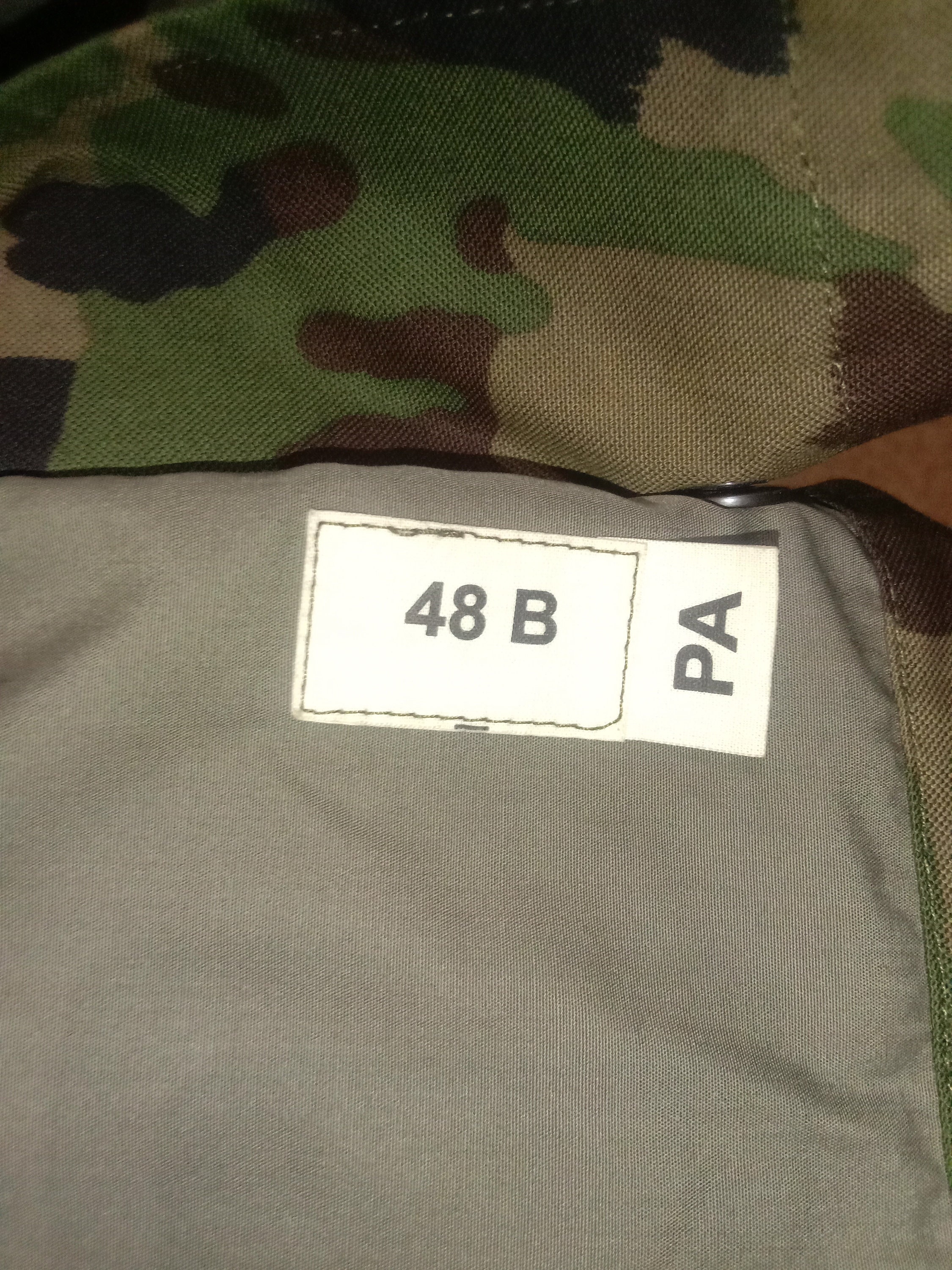 Authentic Military Surplus Swiss Army Cold Weather Combat Jacket TAZ 90 ...
