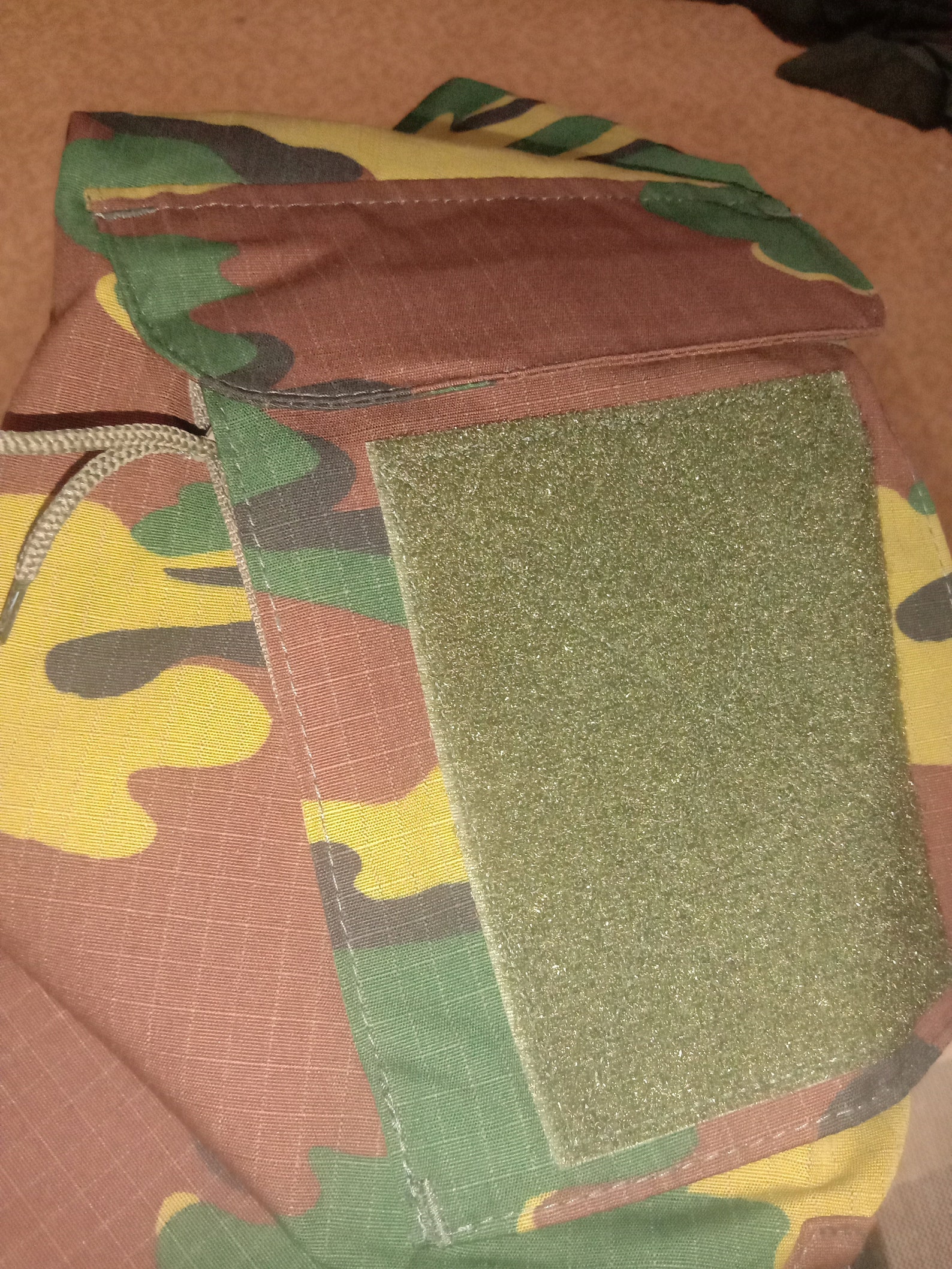 Original Military Surplus Belgian Army Combat Shirt Ubacs Jigsaw ...