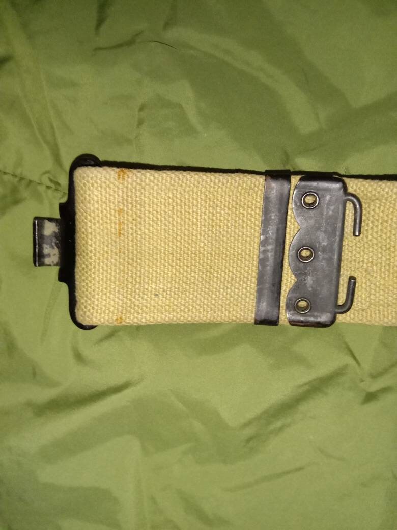 Vintage Military Surplus British Army Belt Webbing Pattern 37 (ww2 Era ...