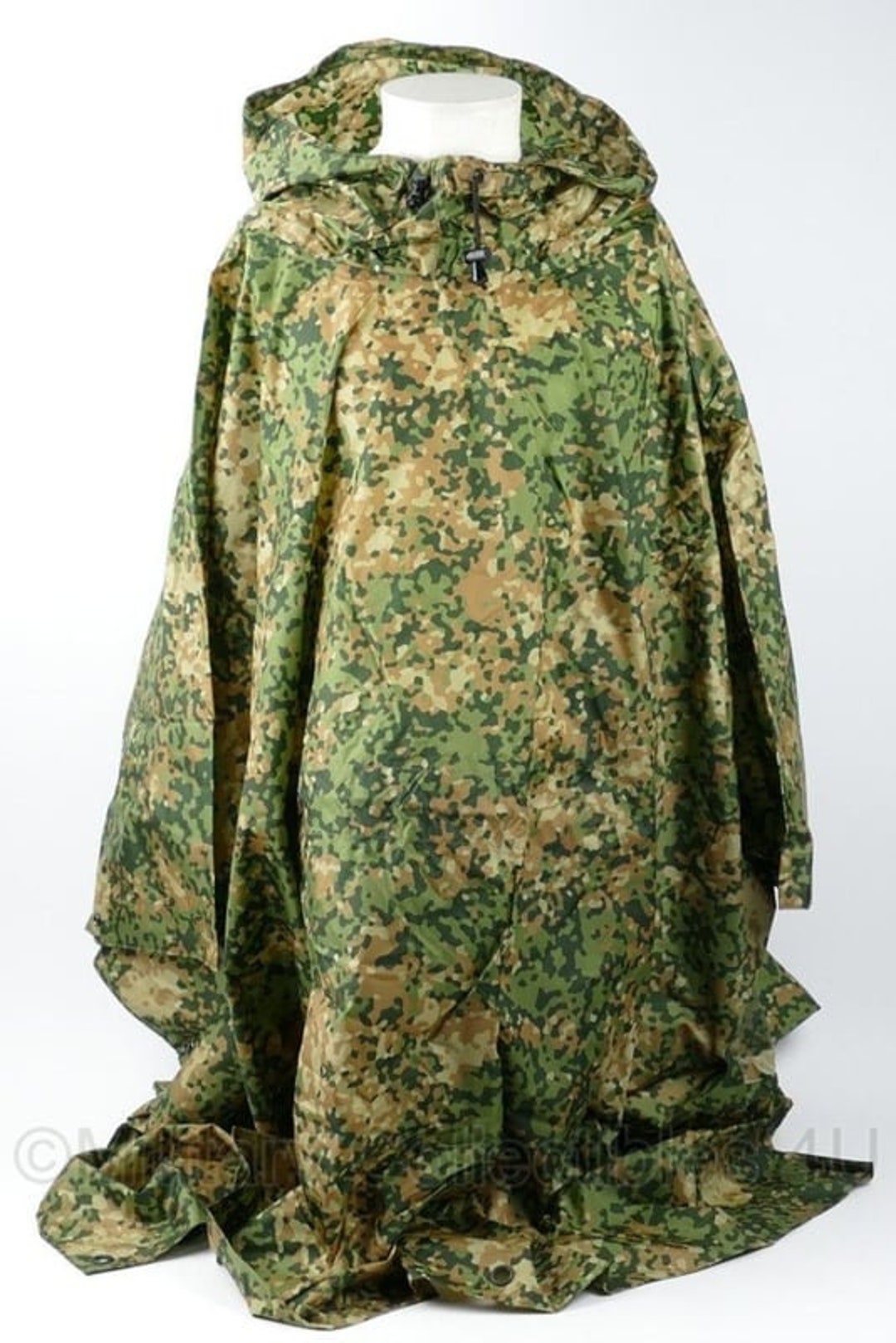 Original Military Surplus Dutch Army NFP Multicolor Camouflage Raincoat ...