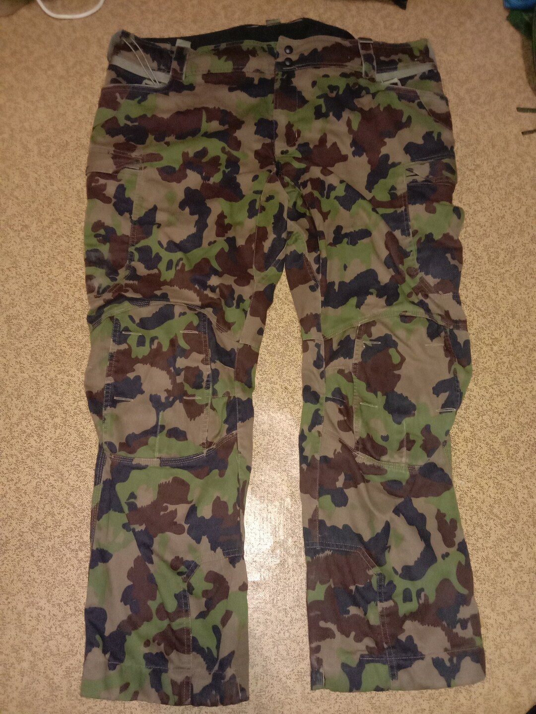 Swiss Army TAZ 90 Camo Tactical Operator Combat Cargo Pants - Etsy