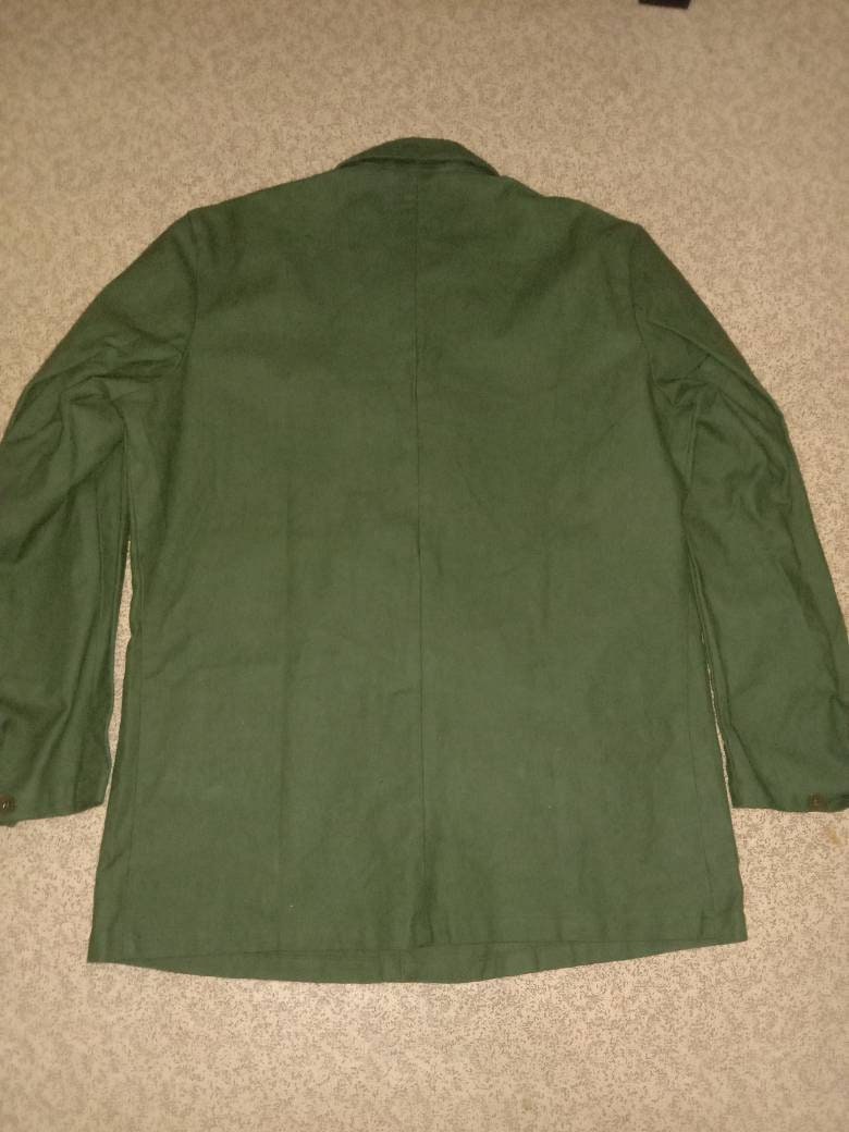 New Old Stock Vintage Swedish Army Surplus Work Jacket Chore Jacket Sz ...