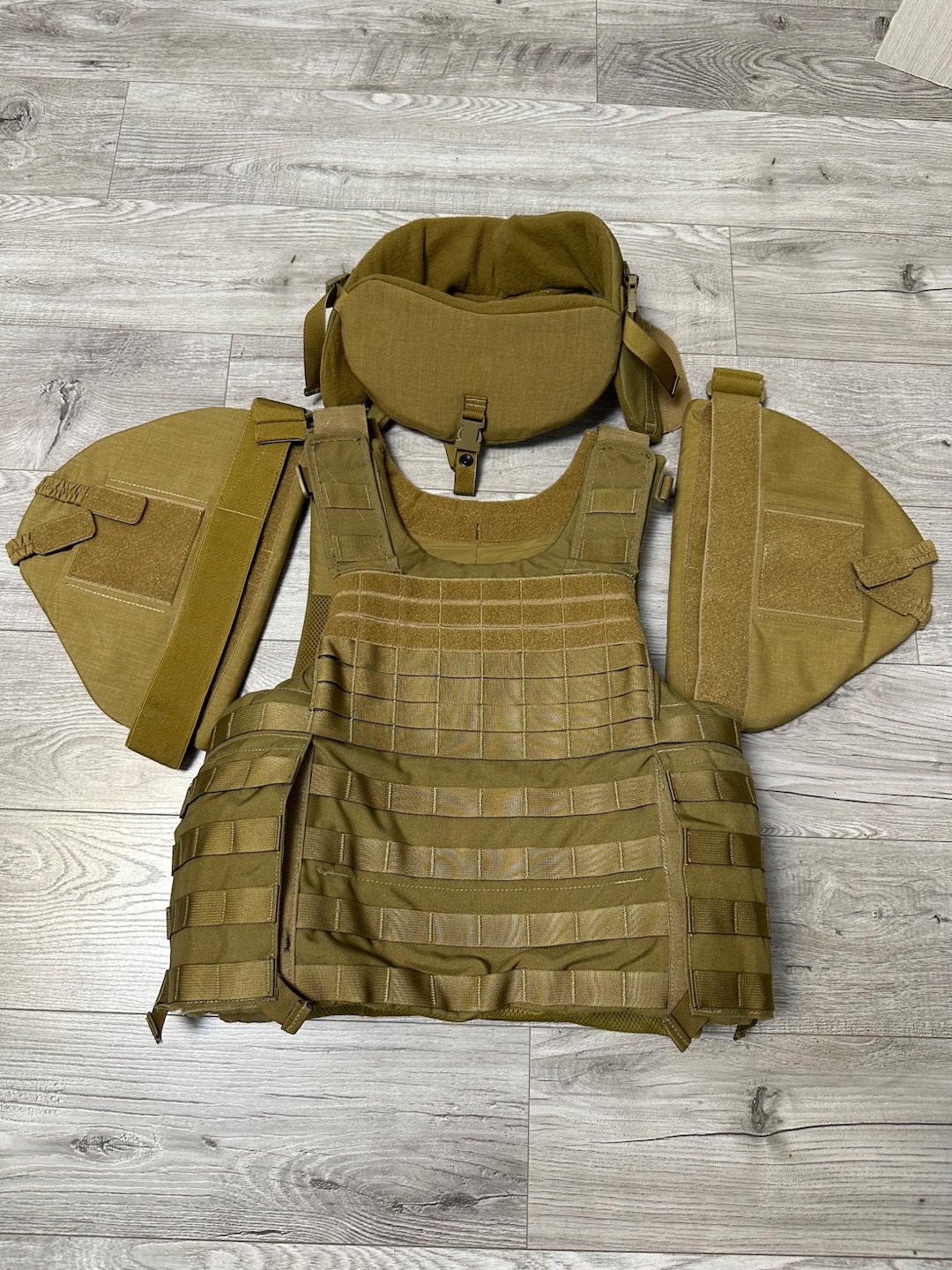 Authentic Norwegian Army Issue NFM M07 Tactical Vest Plate Carrier Sz L ...
