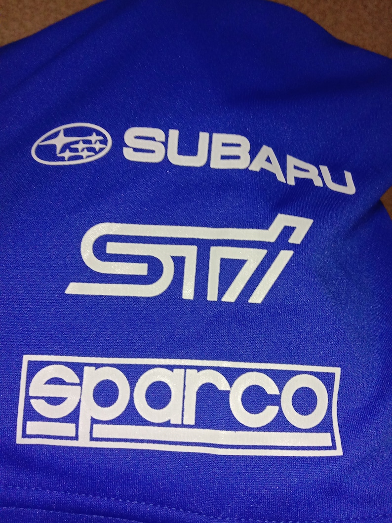 Subaru Racing World Rally Team Pirelli STI Subaru Tecnica T-shirt Sz XL ...