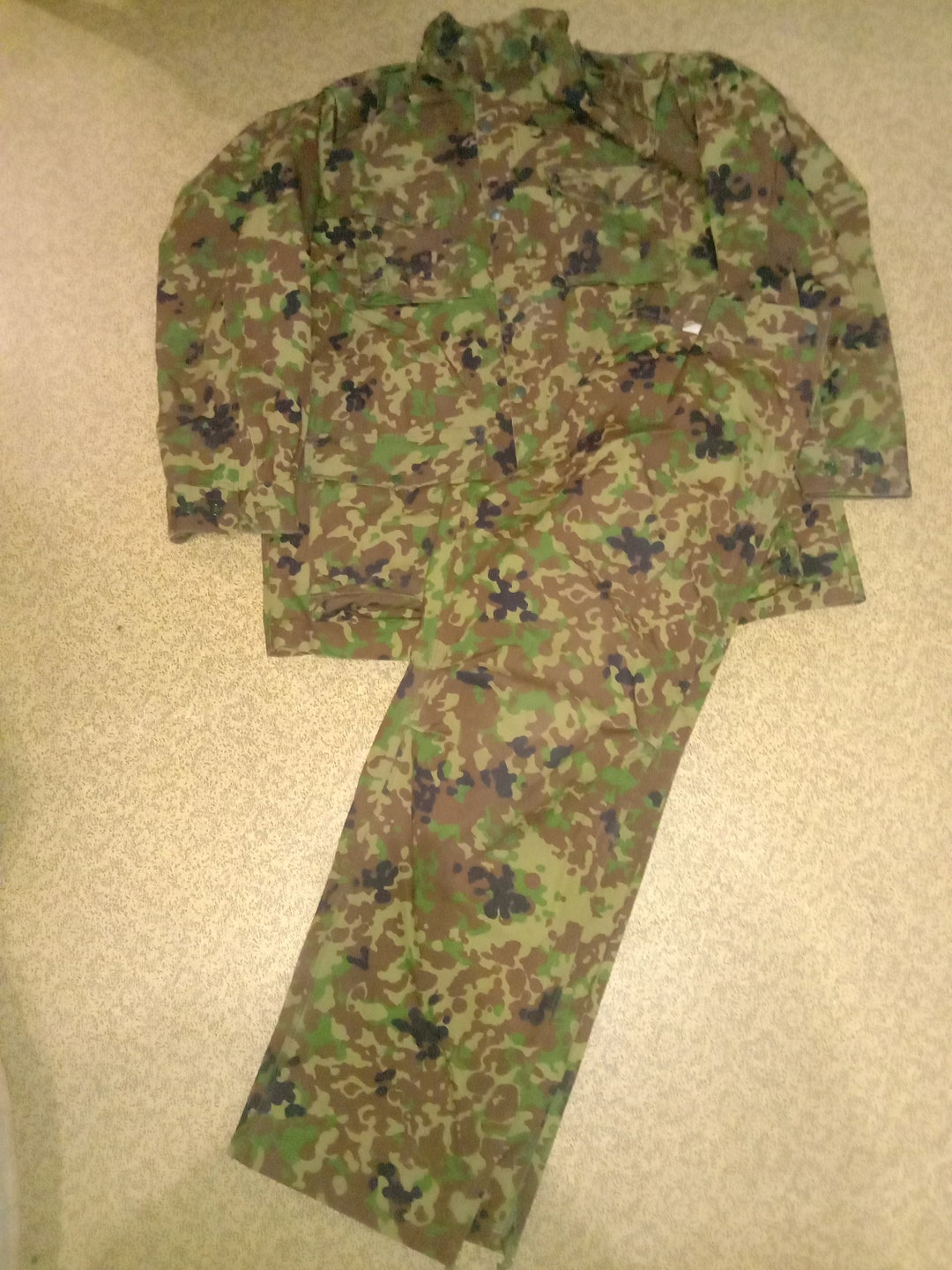 Authentic Japanese Defense Forces Military Surplus Cold Wet Weather Set ...