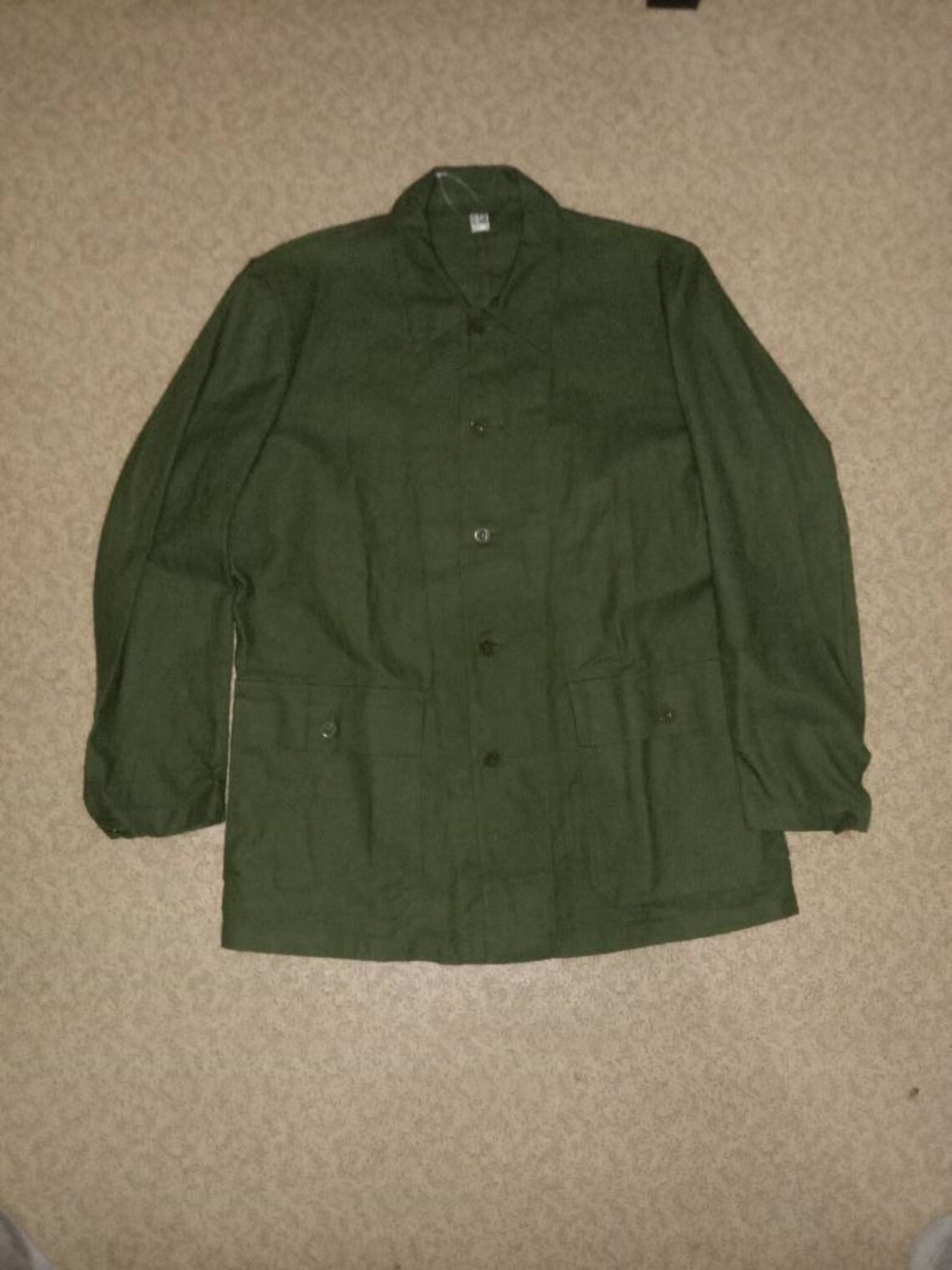 New Old Stock Vintage Swedish Army Surplus Work Jacket Chore Jacket Sz ...