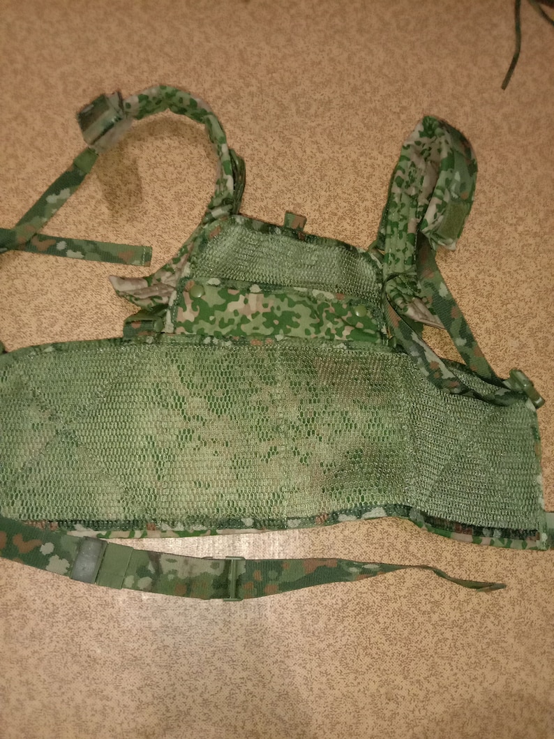 Original Military Surplus Dutch Army NFP Multitone Fractal Camo Chest ...