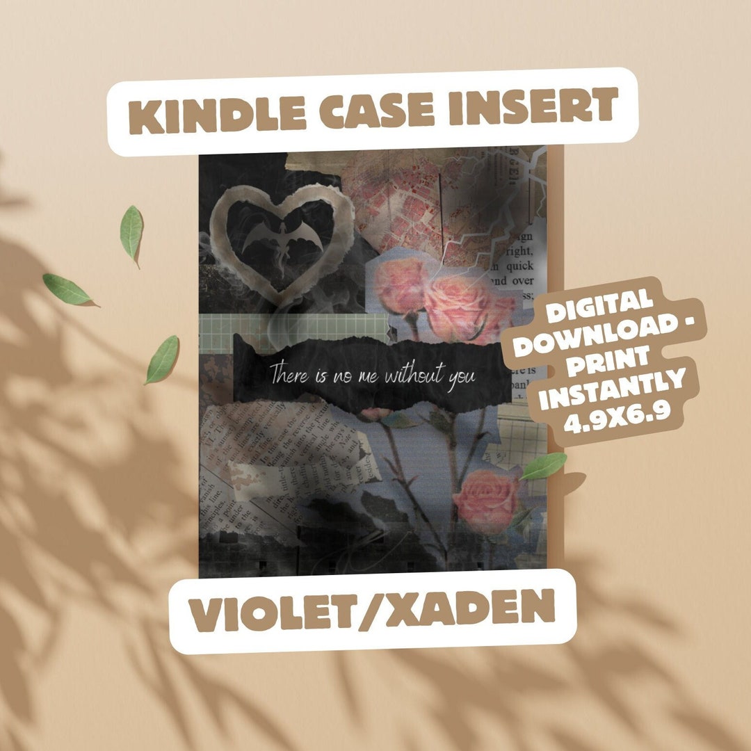 Kindle Paperwhite Case Insert Digital Download | Vintage | Iron Flame ...