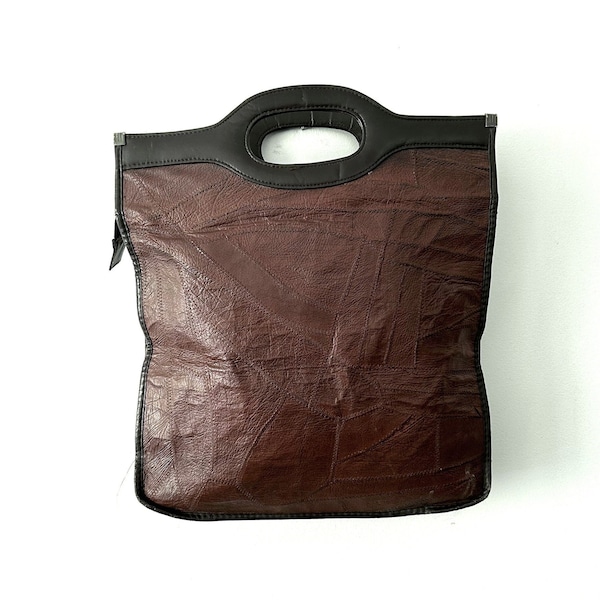 Leather Cut Out Bag - Etsy