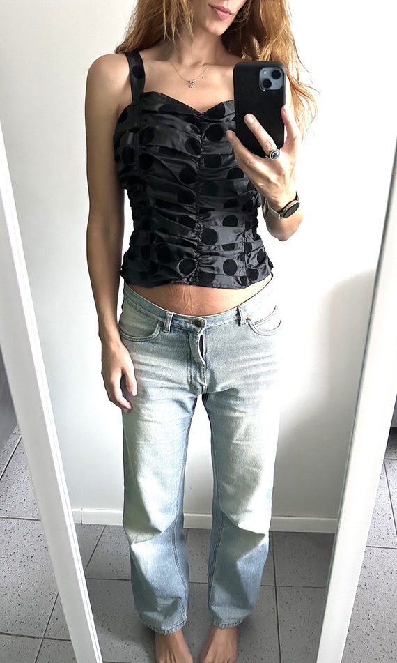 90s polka dot corset - Gem