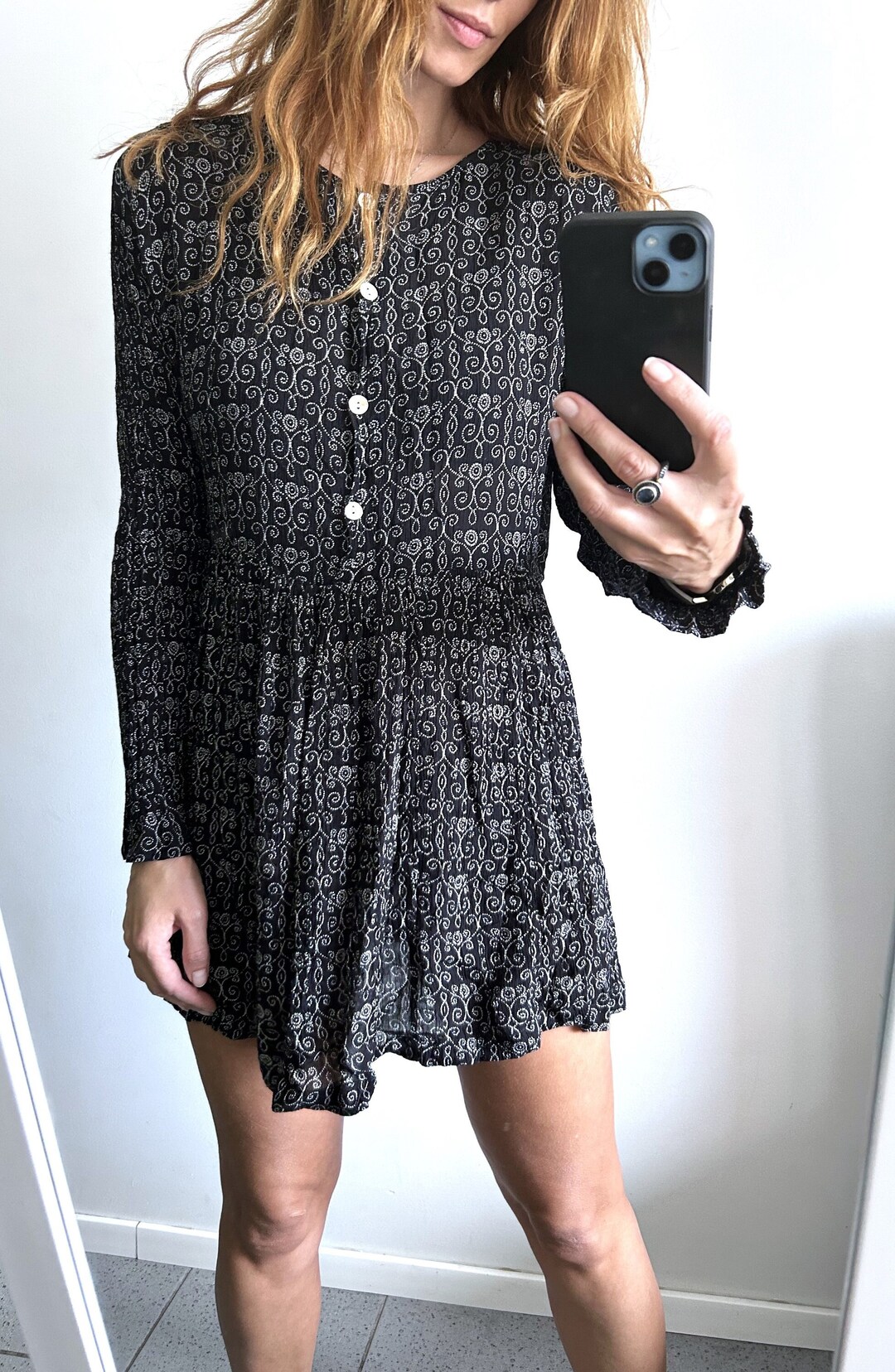 Lolita Girly Mini Cute Dress / Day Everyday Cute Printed Grunge Street ...