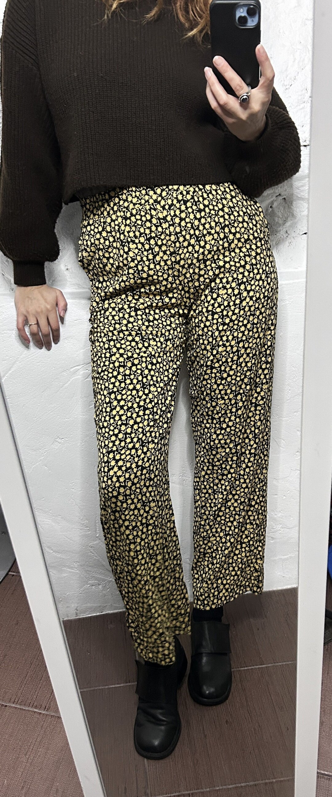 Floral Summer Pants / Romantic Cute Trousers / Relaxed Printed Pants ...