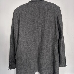 Classy Gray Blazer / Boyfriend Jacket / Tweed Jacket / Classic Blazer ...