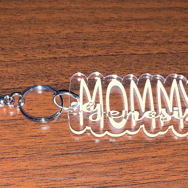 Custom Acrylic Laser Cut Keychains - Etsy