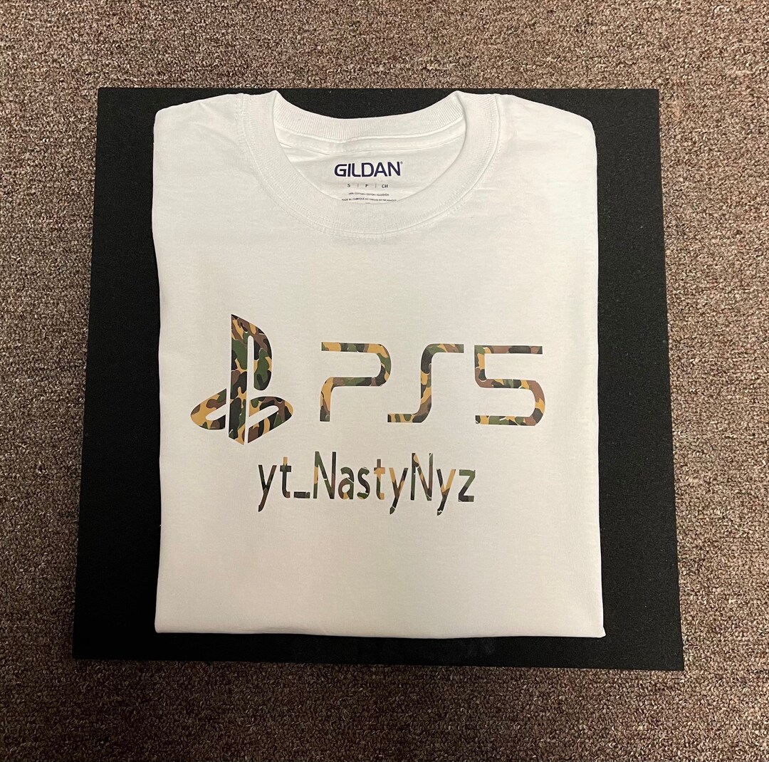 Personalized PS5 Game Tag Tshirt/custom Game Tag Tshirt/playstation 5 ...
