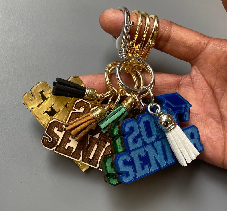 Senior 2021 Keychain Graduation Gift Class of 2021 - Etsy