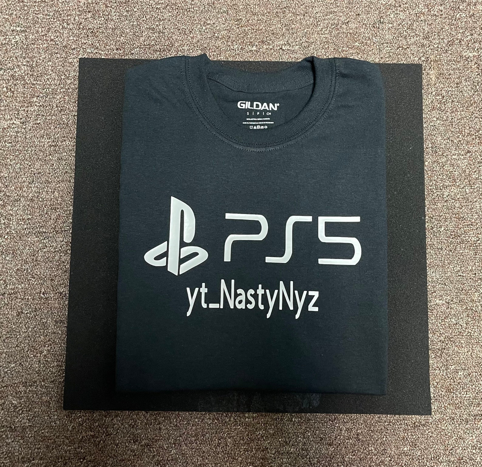 Personalized PS5 Game Tag Tshirt/custom Game Tag - Etsy