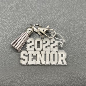 Senior 2022 Keychain, Graduation Gift, Class of 2022, Customized ...