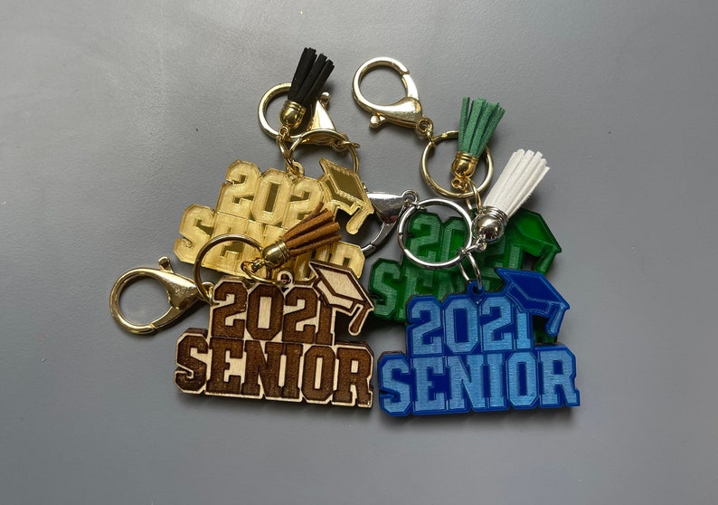 Senior 2021 Keychain Graduation Gift Class of 2021 - Etsy