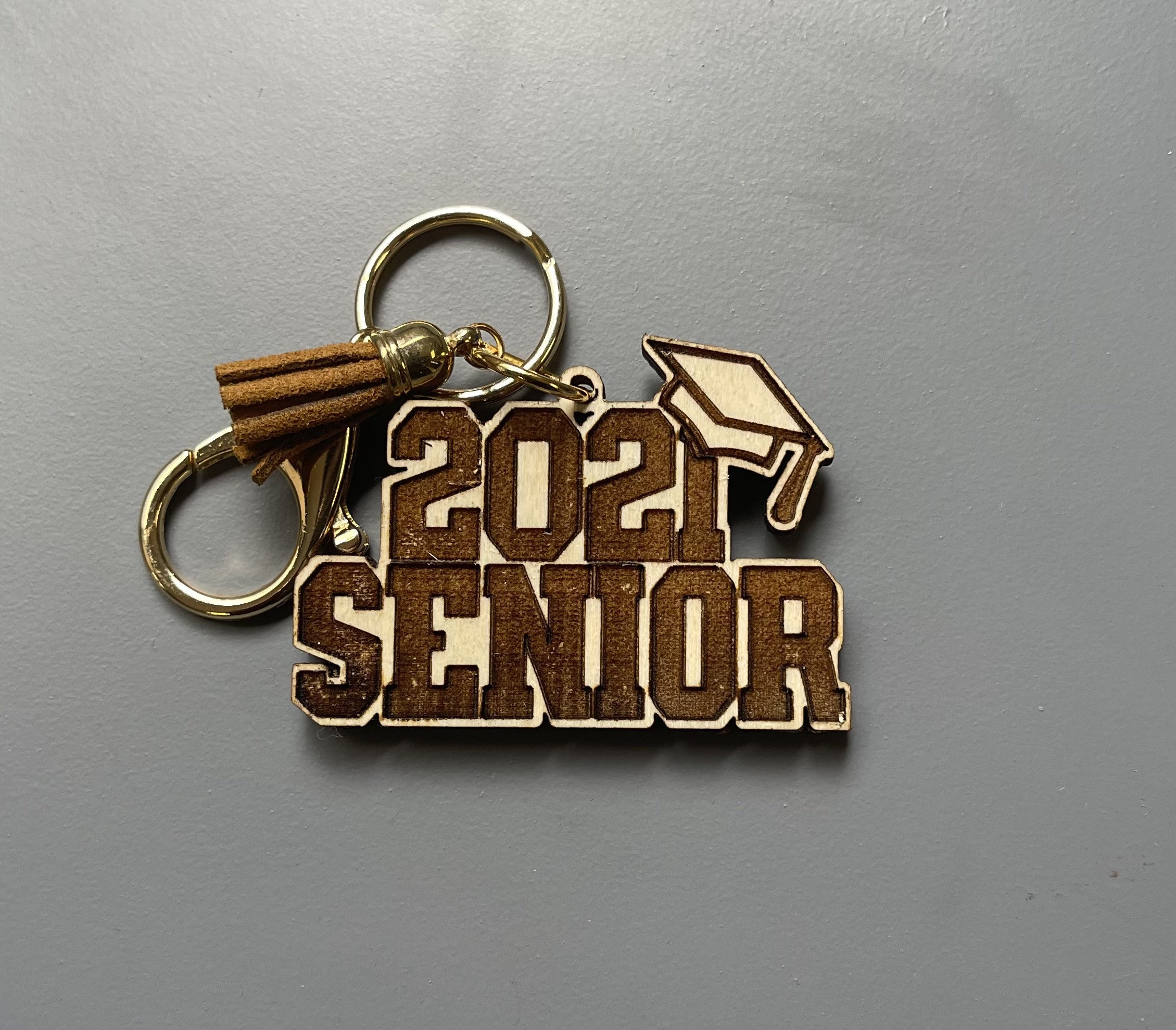 Senior 2021 keychain graduation gift class of 2021 | Etsy