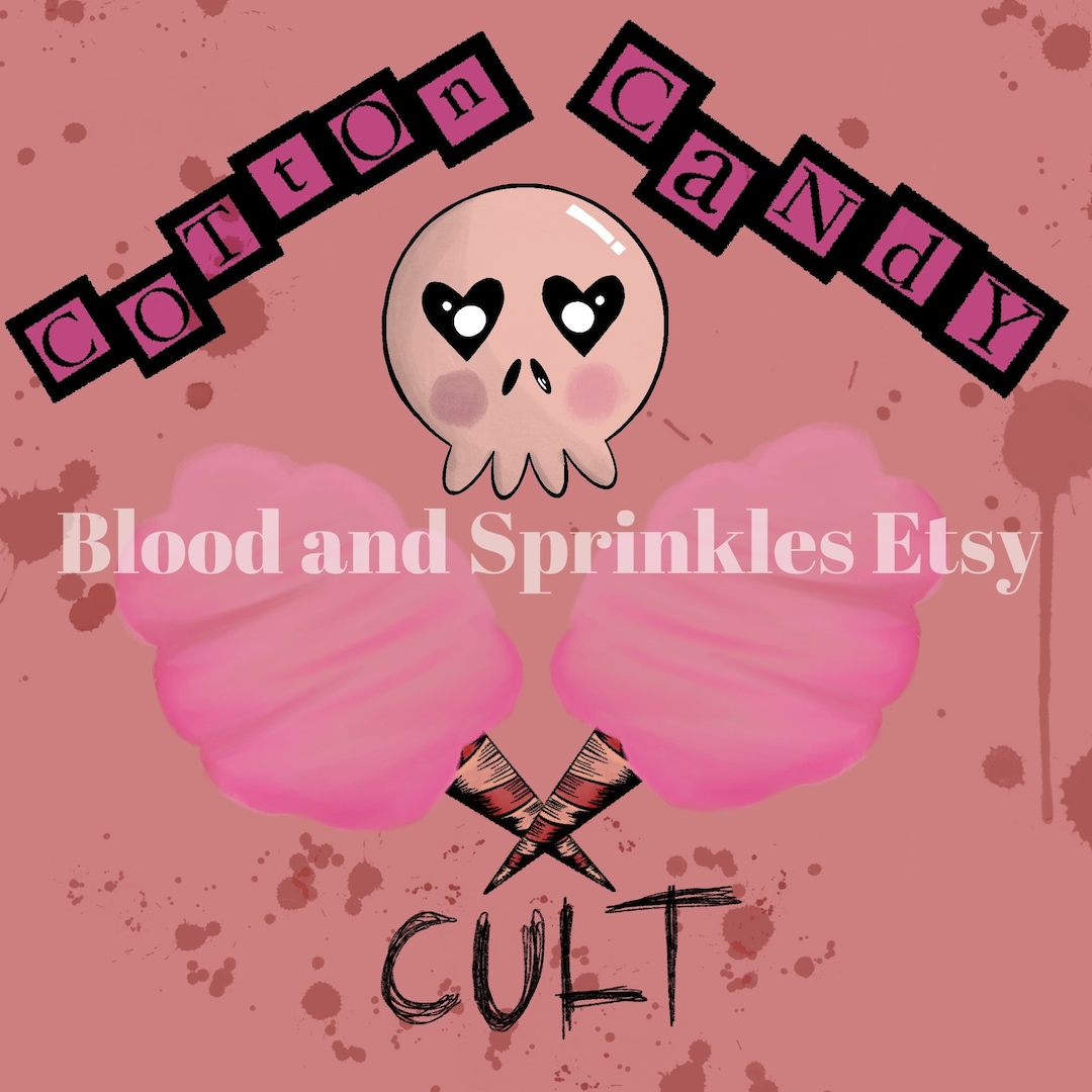 Cotton Candy Cult 12 X 12 Art Print - Etsy
