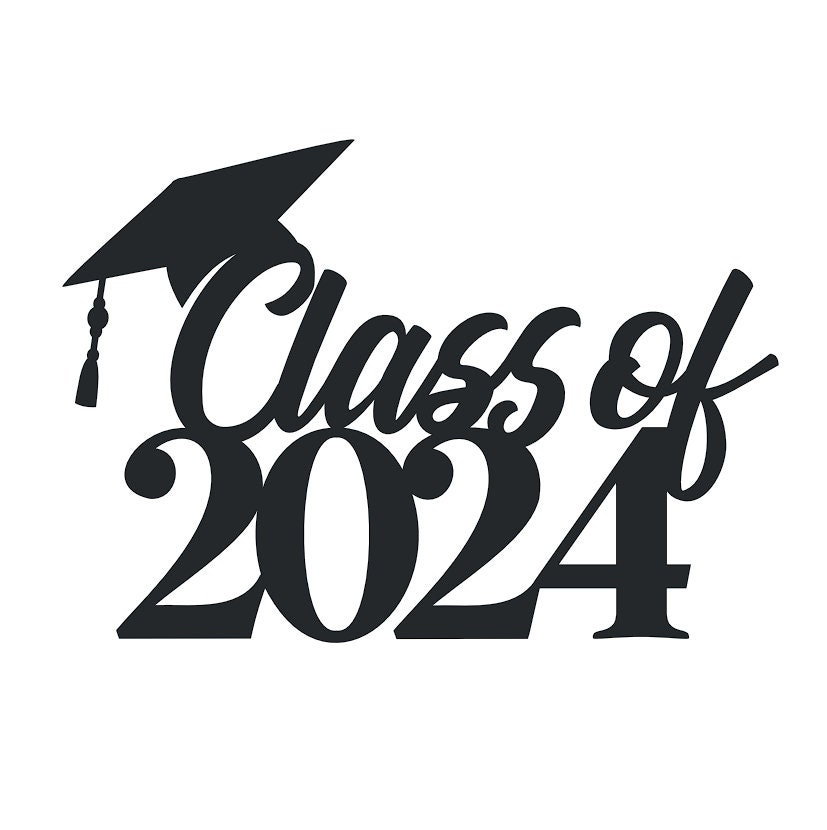 2024 Graduation Cake Toppers Bundle. Graduation Themed Decor. Class of ...