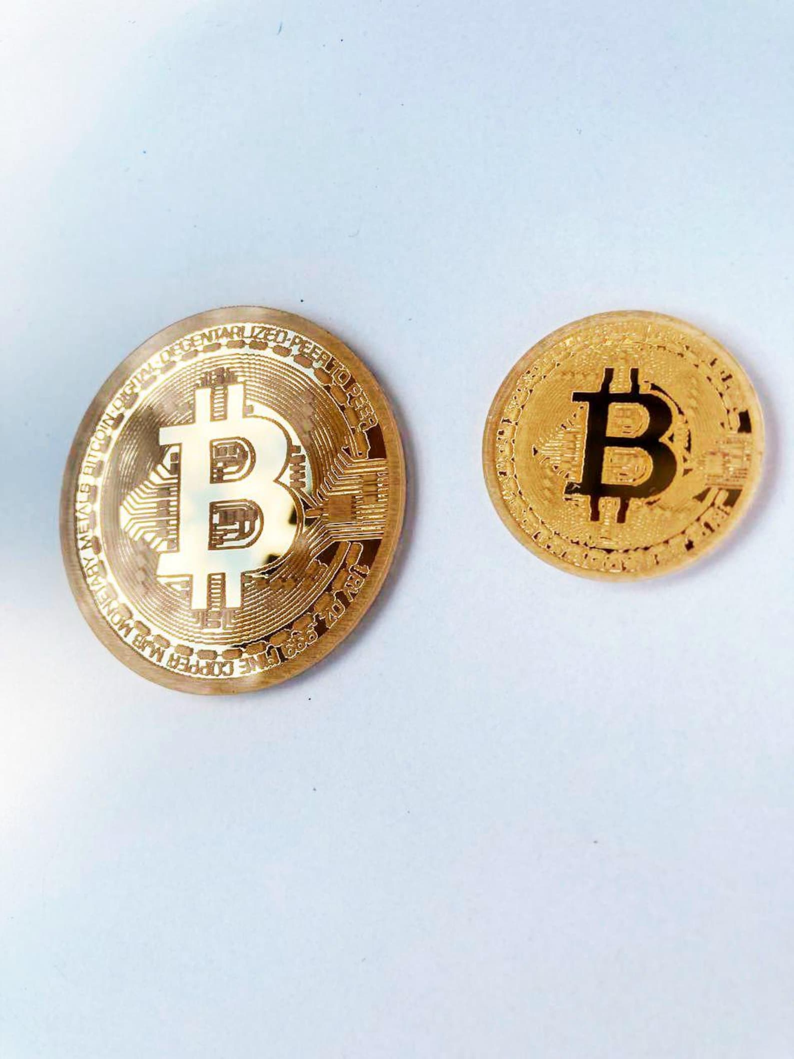 Bitcoin Cake Topper Set With Tags & Sign. Crypto Party Decorations ...