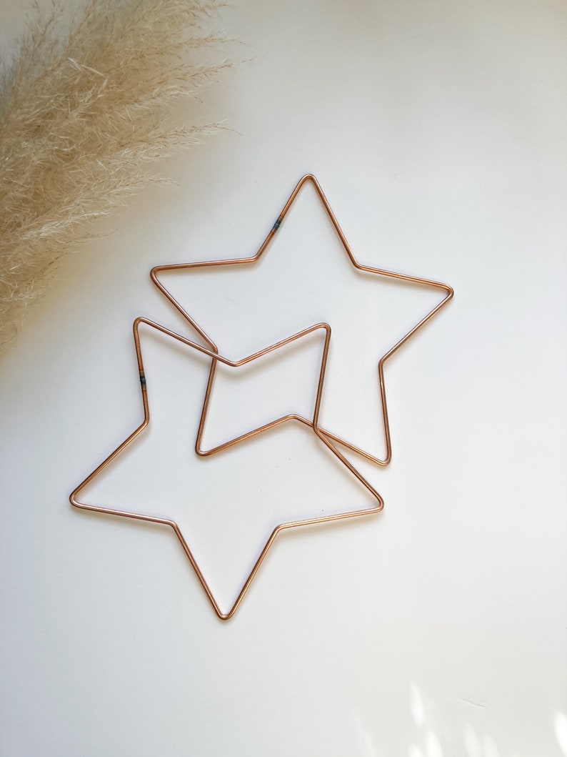 20 Cm Metal Star Macrame Frame Star for Crafts and Dream - Etsy UK