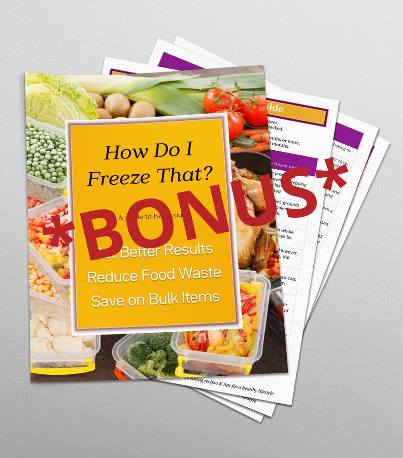 Complete Menu Planning Kit to Make Eating Healthy Easier - Etsy