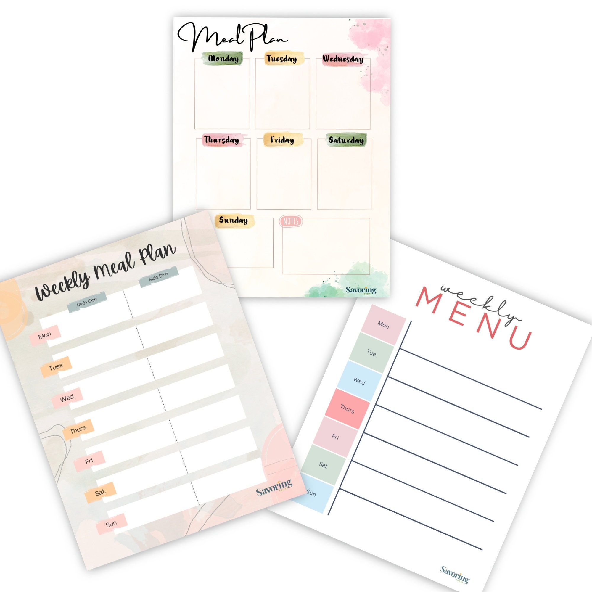 Complete Menu Planning Kit to Make Eating Healthy Easier - Etsy