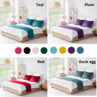 Bed Runner - Etsy