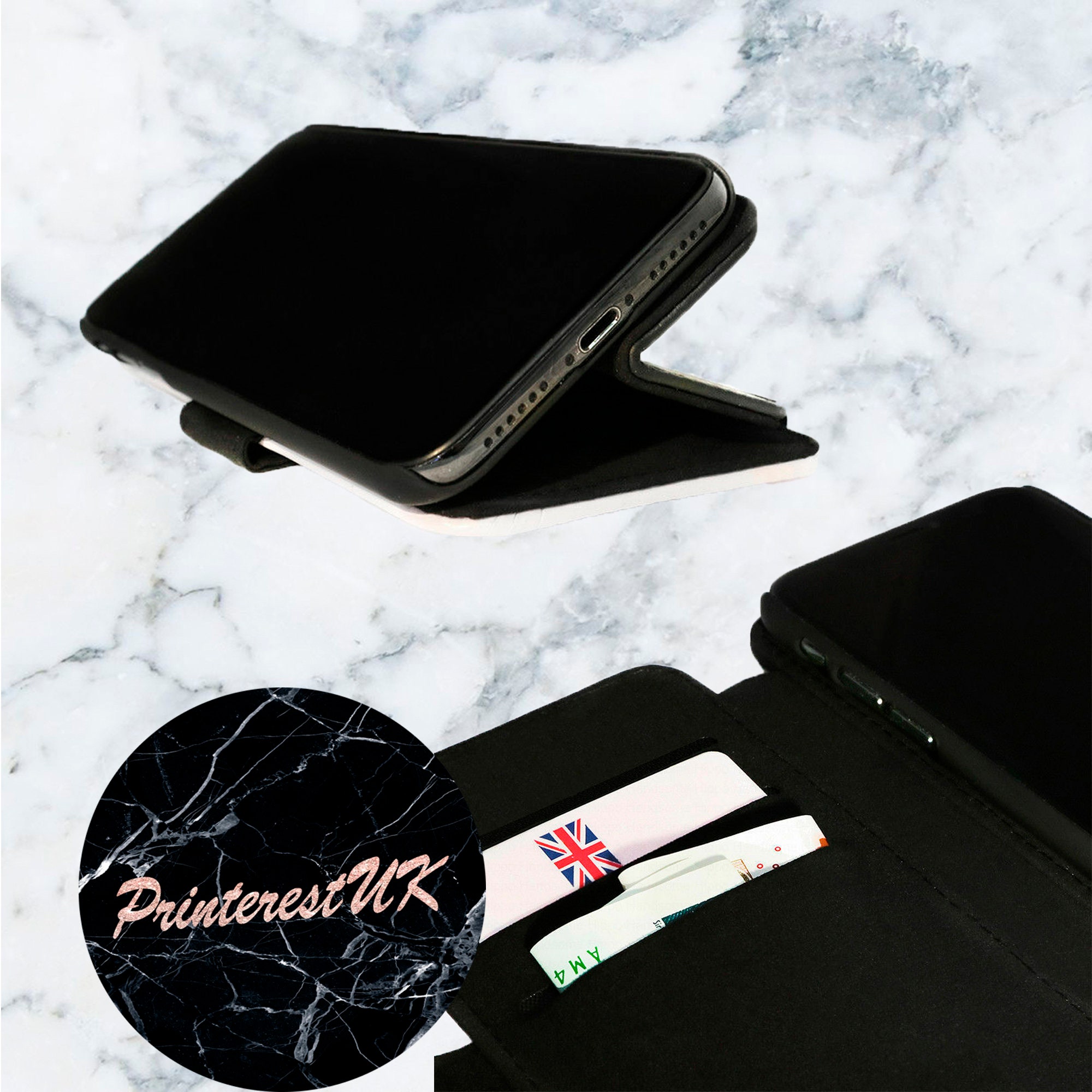 Cute Daisy Daisies Floral Vegan Leather Flip Case Cover | Etsy