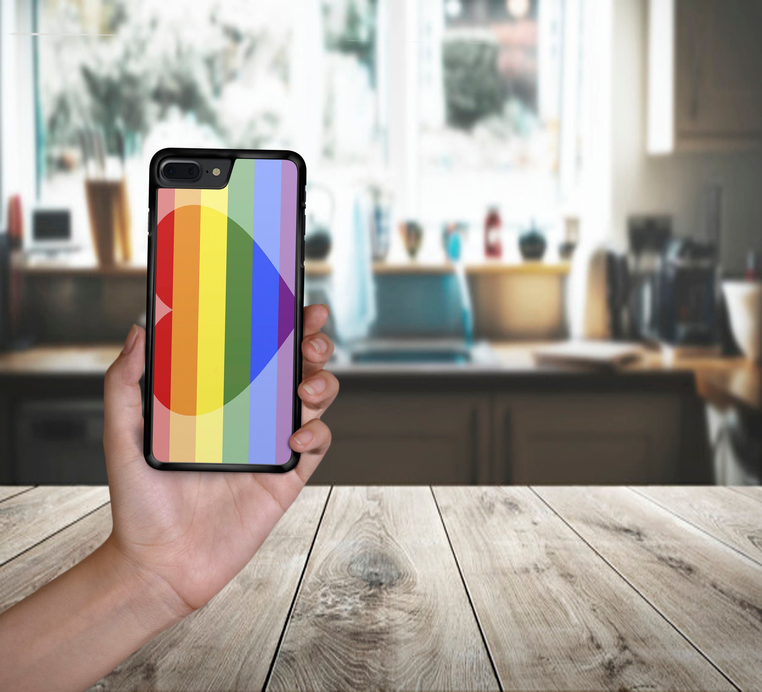 LGBT Love Pride Rubber Phone Case. for Iphone 6 SE 7 8 X XR 11 - Etsy