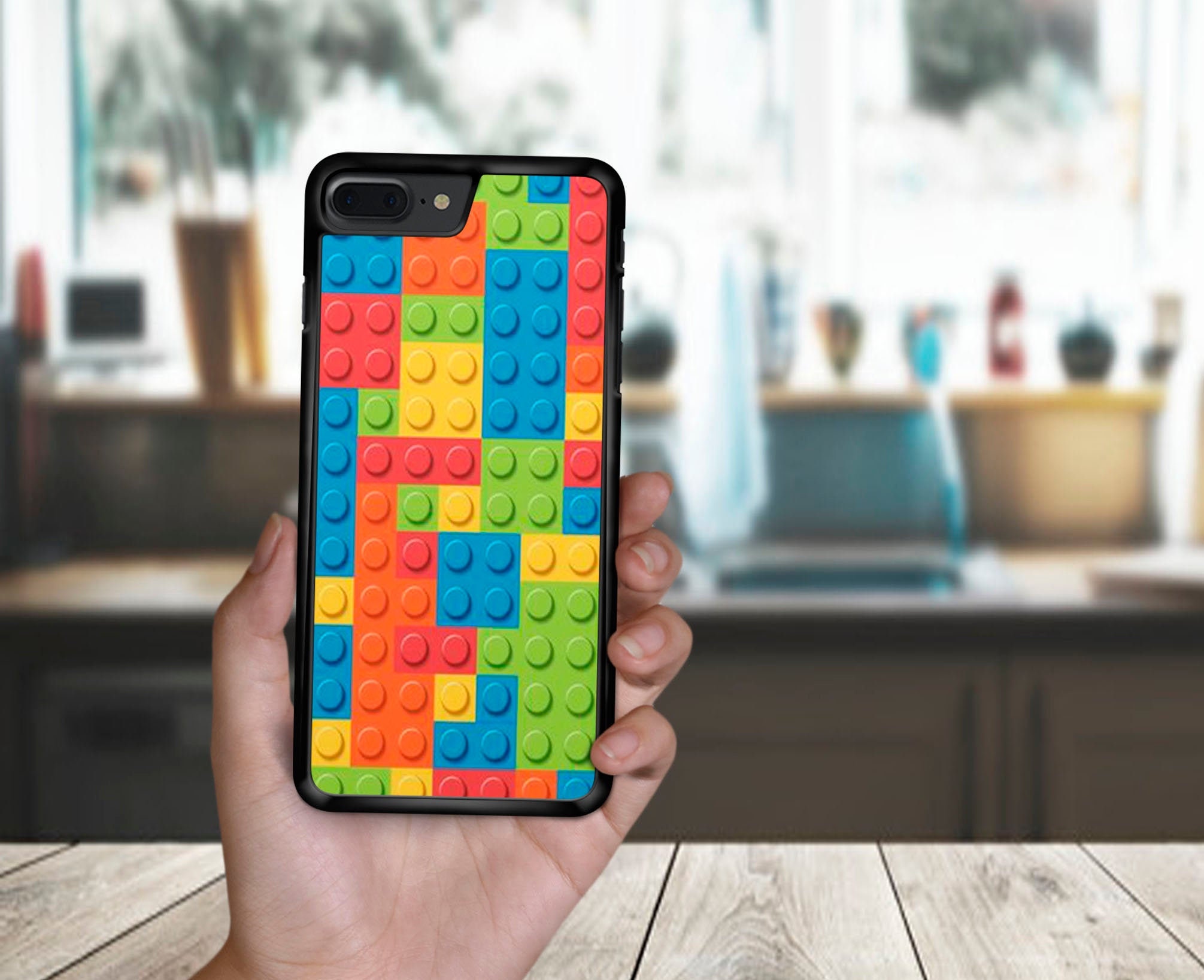 Building Blocks Rubber Phone Case. for Iphone 6 SE 7 8 X XR 11 - Etsy ...
