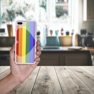 LGBT Love Pride Rubber Phone Case. for iPhone 6 SE 7 8 X XR 11 12 13 14 ...