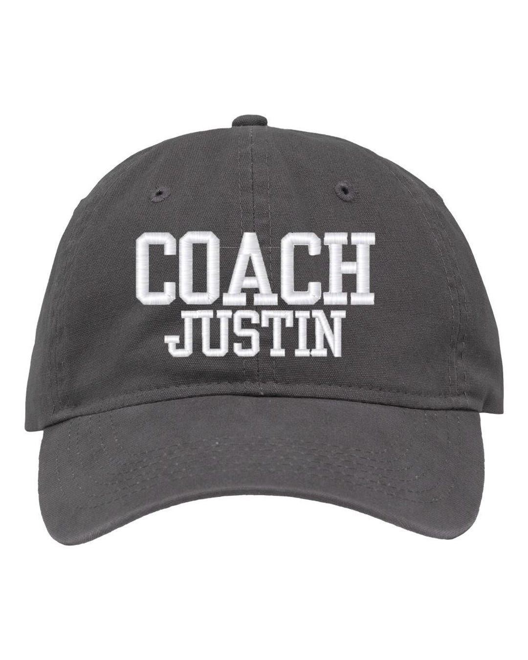 Custom Coach Hat Personalized Embroidered Dad Hat With Name or Nickname ...