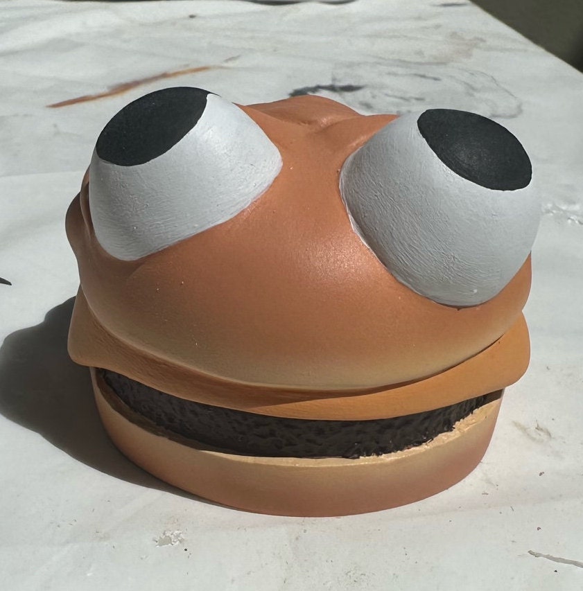 Mcmonstrous Dual-sided Hamburger Sculpture - Etsy