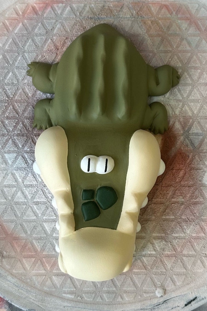 Alligator Sculpture - Etsy