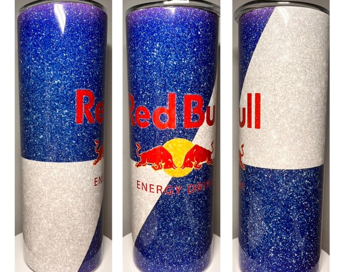 Personalised Red Bull Inspired 20oz Insulated Stainless Steel Tumbler ...